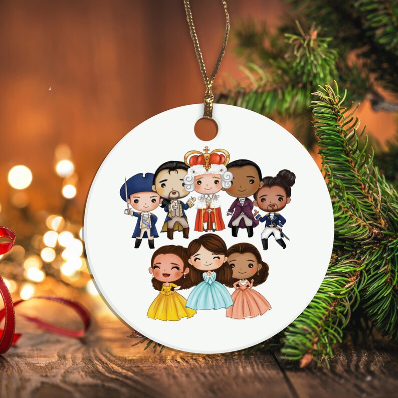 Merry Christmas Alexander Hamilton Ornament Hamilton - Etsy