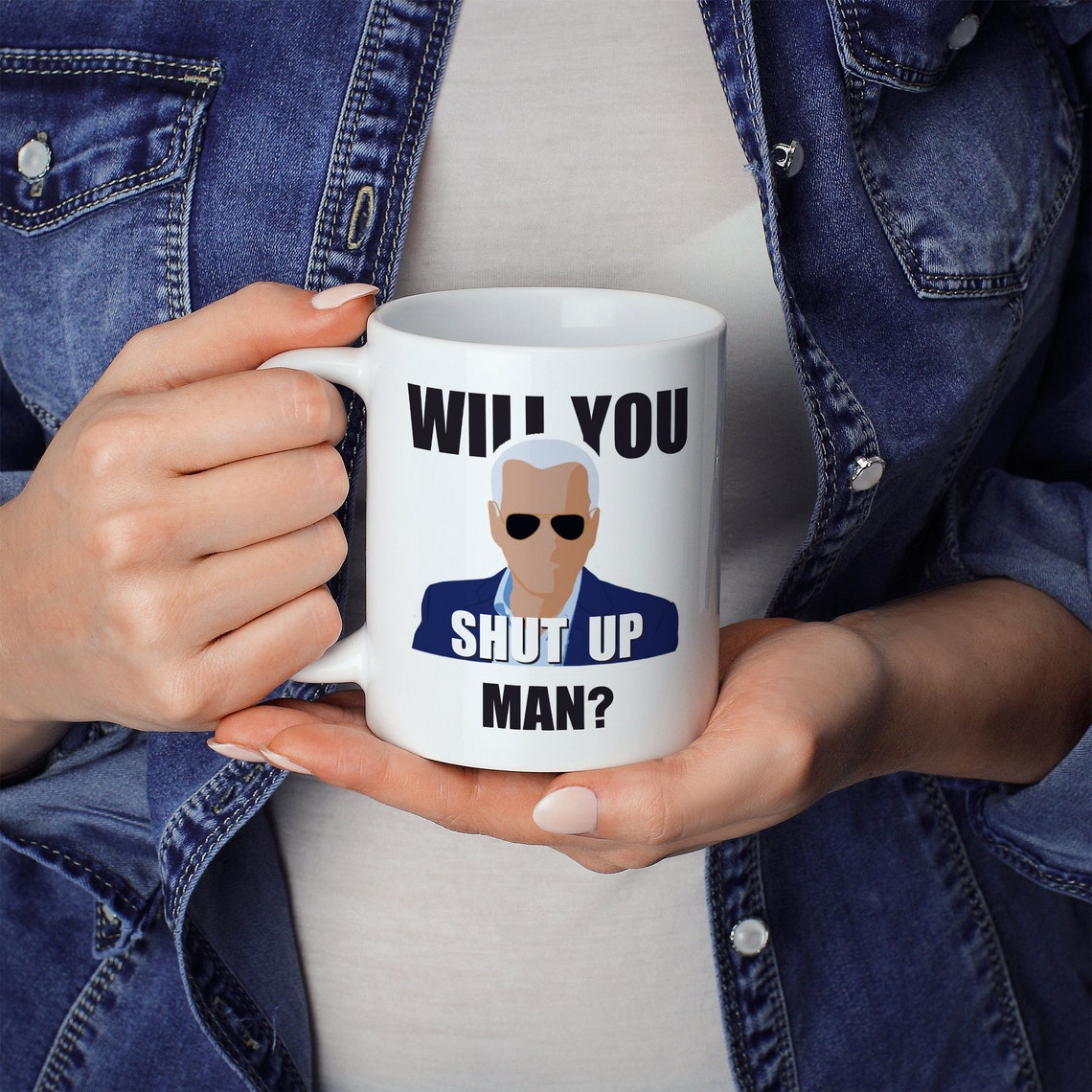 Will You Shut up Man Mug Debate Mug 2020 Election 2020 - Etsy