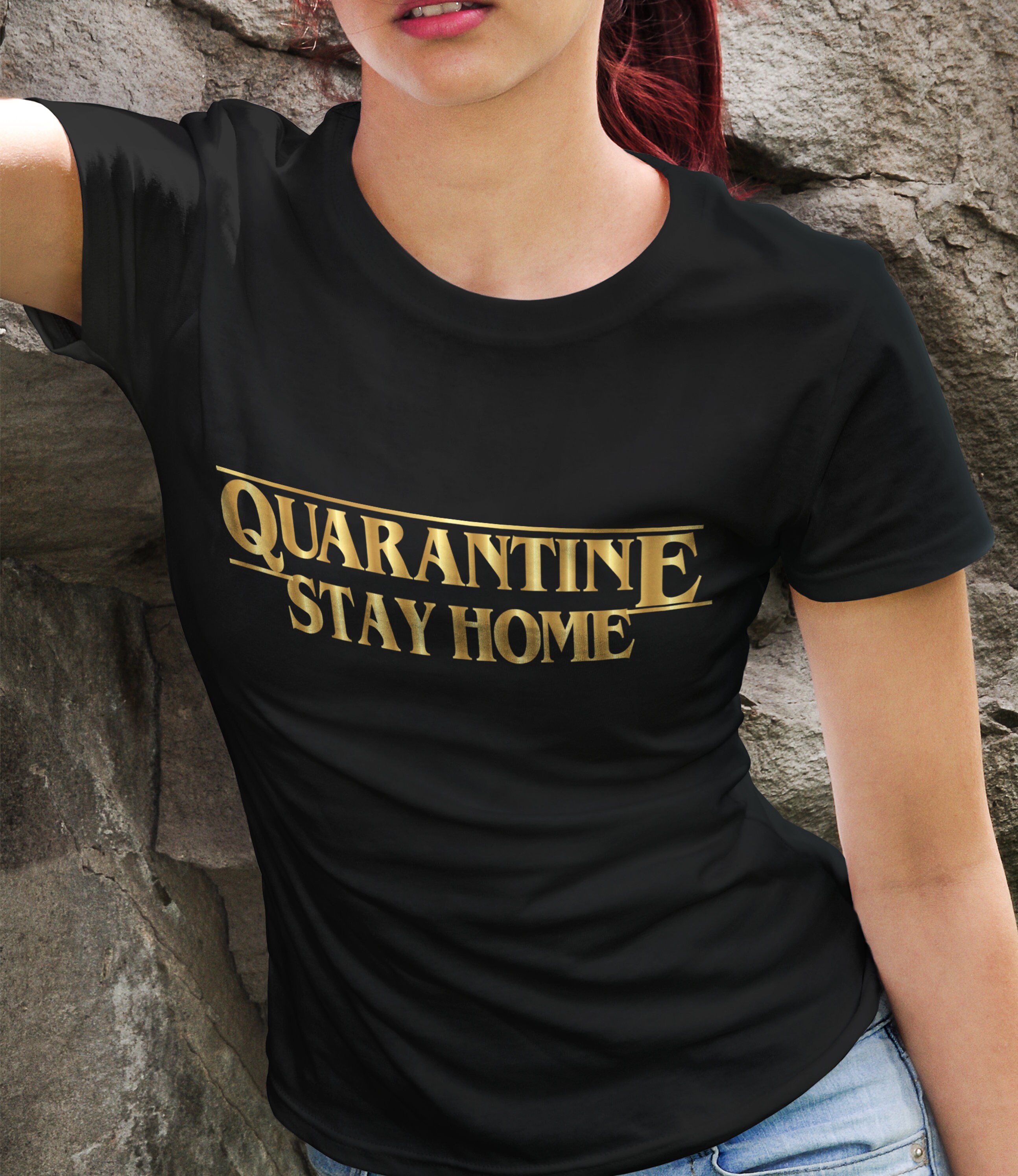 Quarantine Stay Home T-shirt: Social Distancing Expert Tee - Etsy