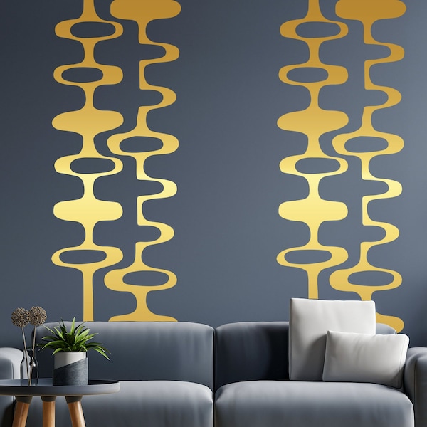 Gold Wall Decals - Etsy