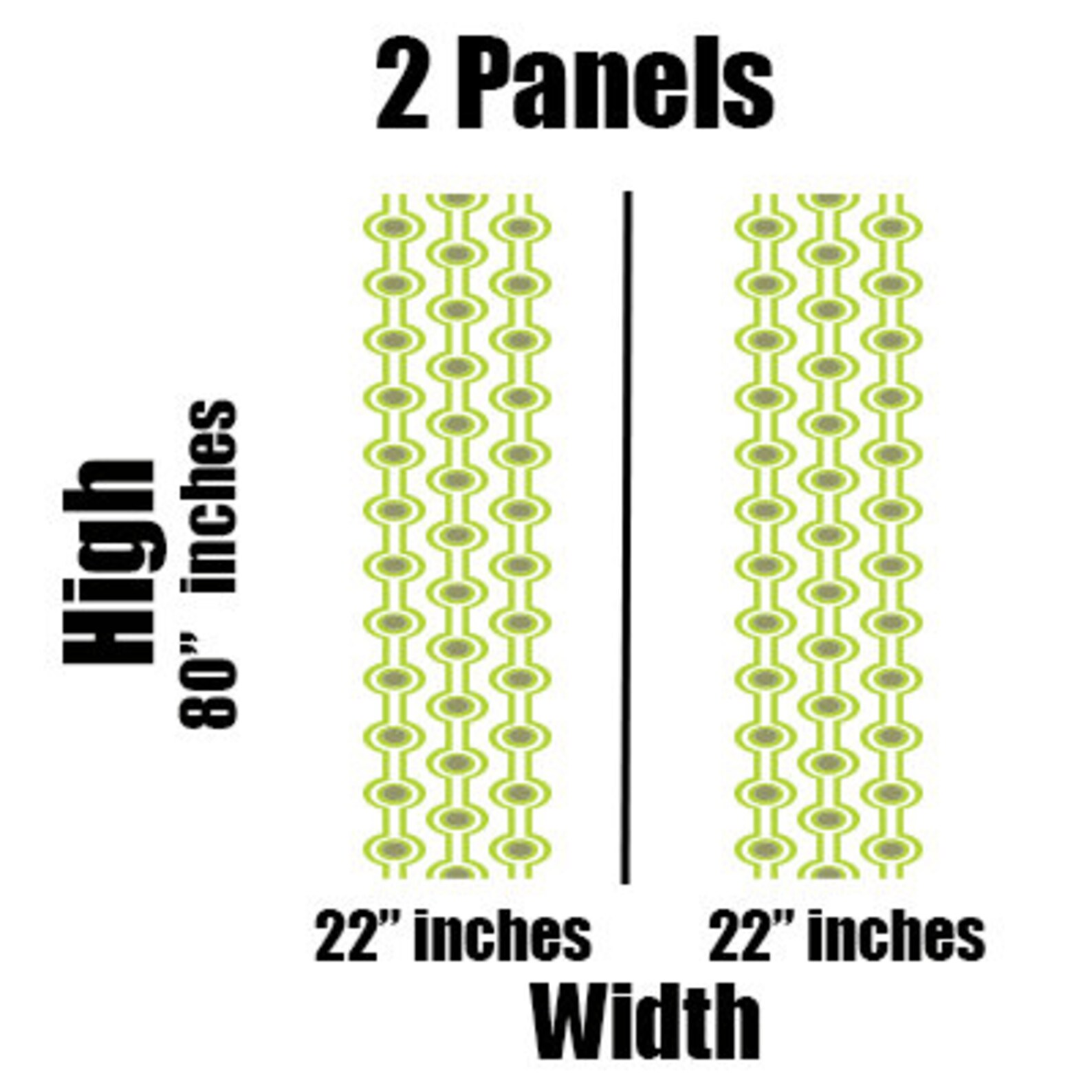 Funky Patterns Mid Century Modern Retro 70s Decor Wall - Etsy