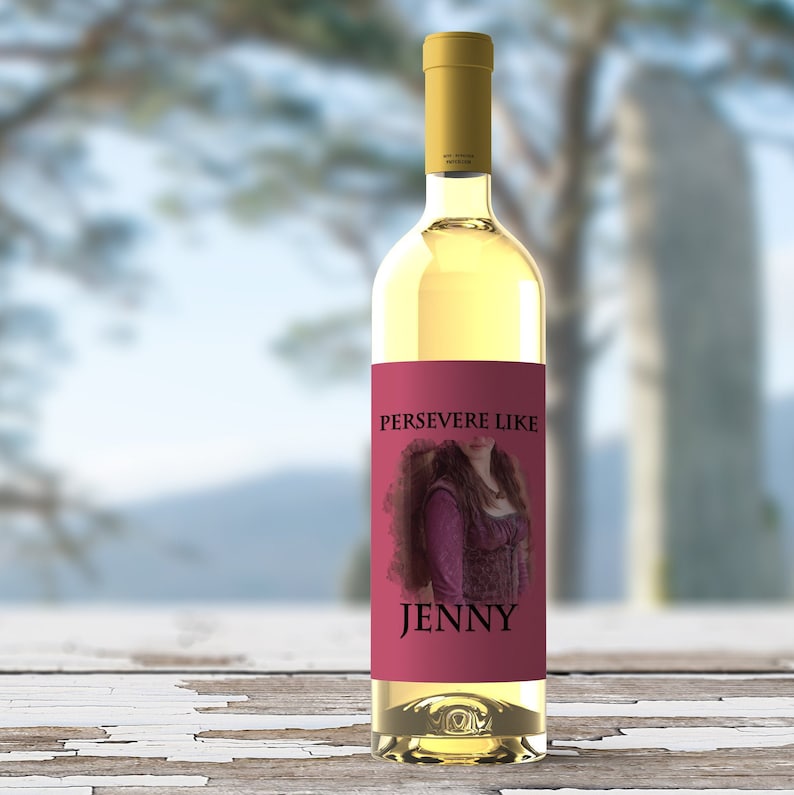 Outlander wine Labels set Outlander Funny wine labels | Etsy