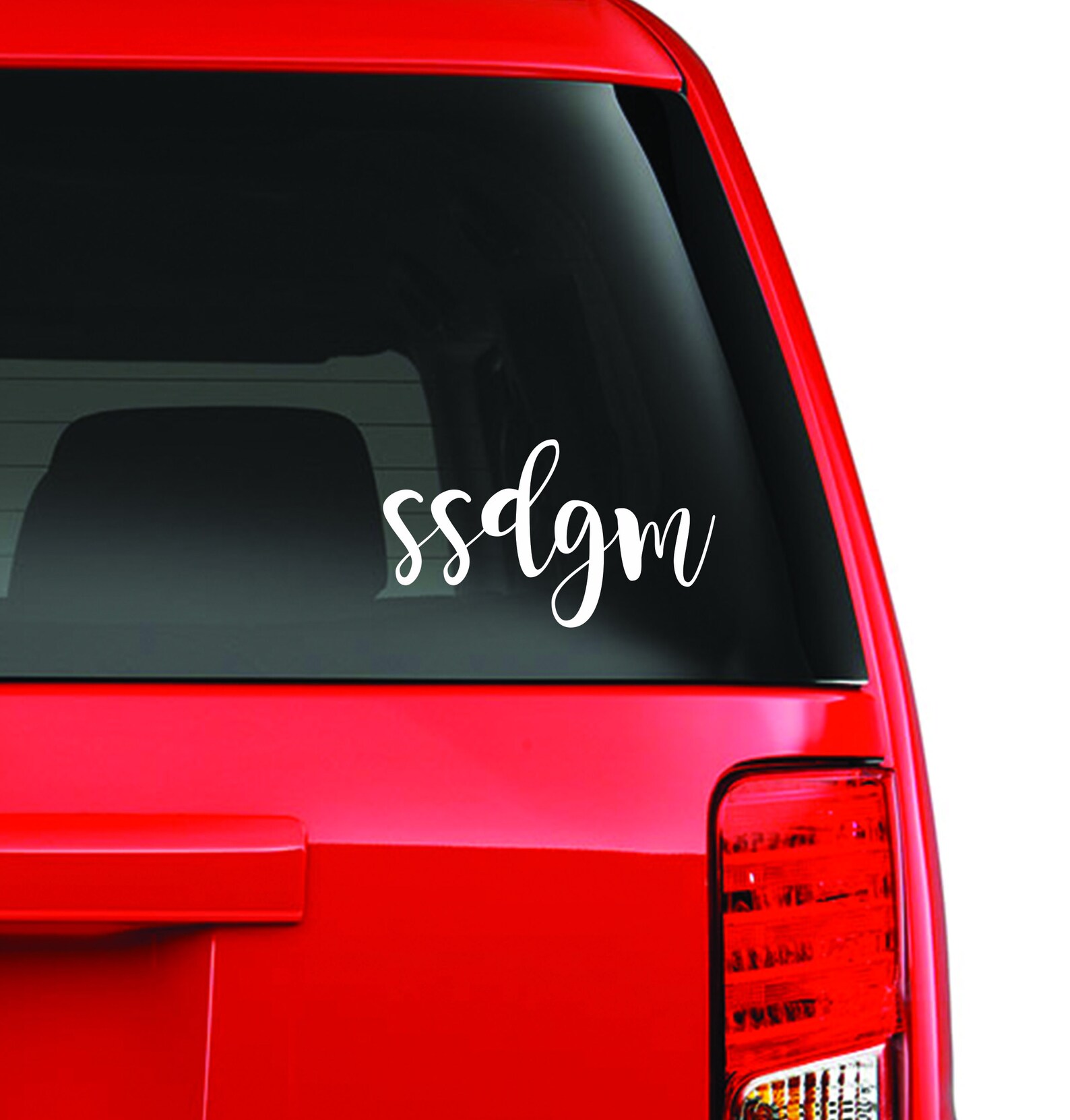 SSDGM Vinyl Decal, My Favorite Murder Sticker, Car Window Decor (4x8 ...