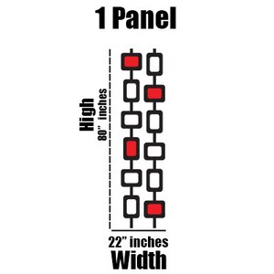 Mid Century Modern Square Columns, Retro 70s Decor, Wall Panels, Mid ...