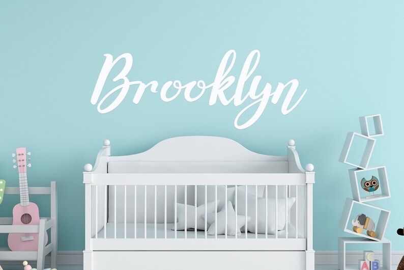 Custom Name Wall Sticker Personalized Wall Decal Girls Room - Etsy