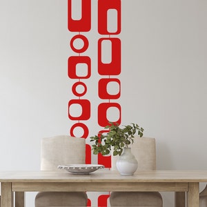 Custom Colors Mid Century Decals, Rectangles, Circles, Squares, Retro ...