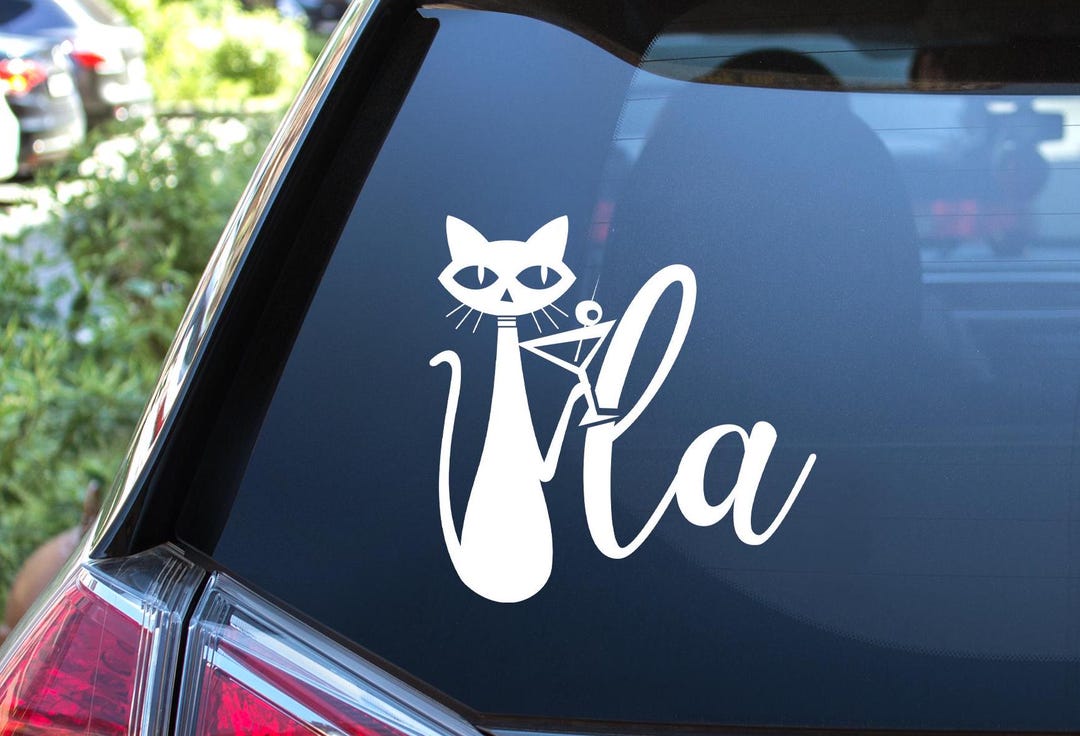 Window Car Decal | Cat Lady Approved! Kamala Harris | Vinyl Decal | 7 X ...