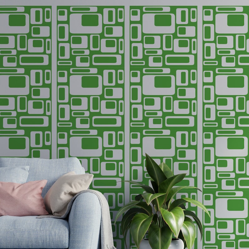Mid Century Stencils - Etsy