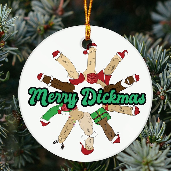 Merry Dickmas Etsy
