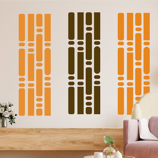 Abstract Wall Decal - Etsy