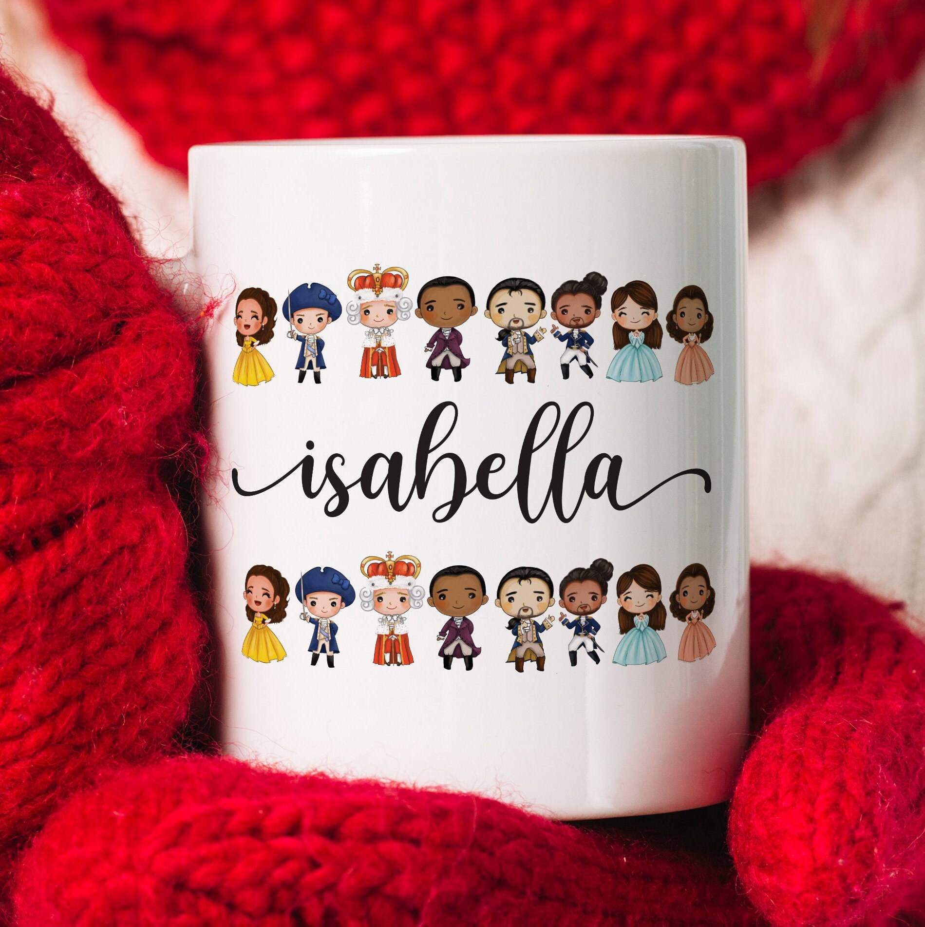 Custom Name Hamilton Mug - Etsy