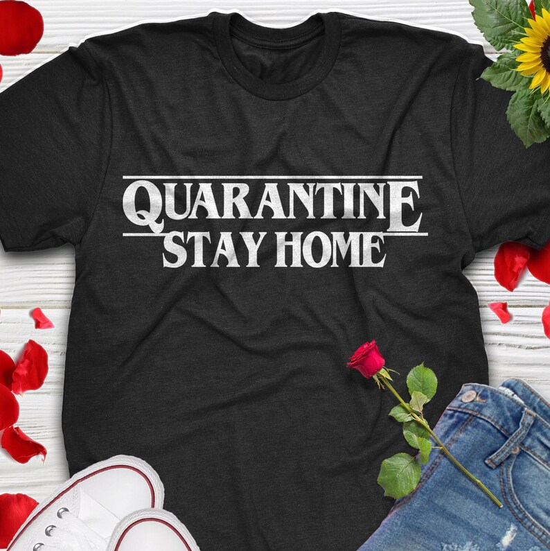 Quarantine Stay Home T-shirt: Social Distancing Expert Tee - Etsy