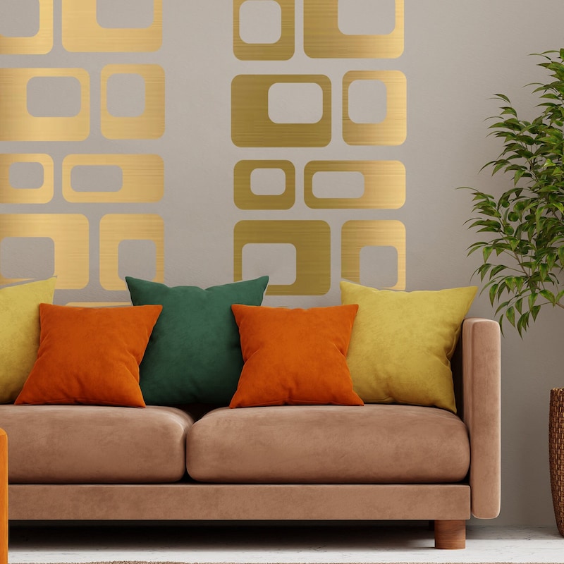 Abstract Wall Decal - Etsy