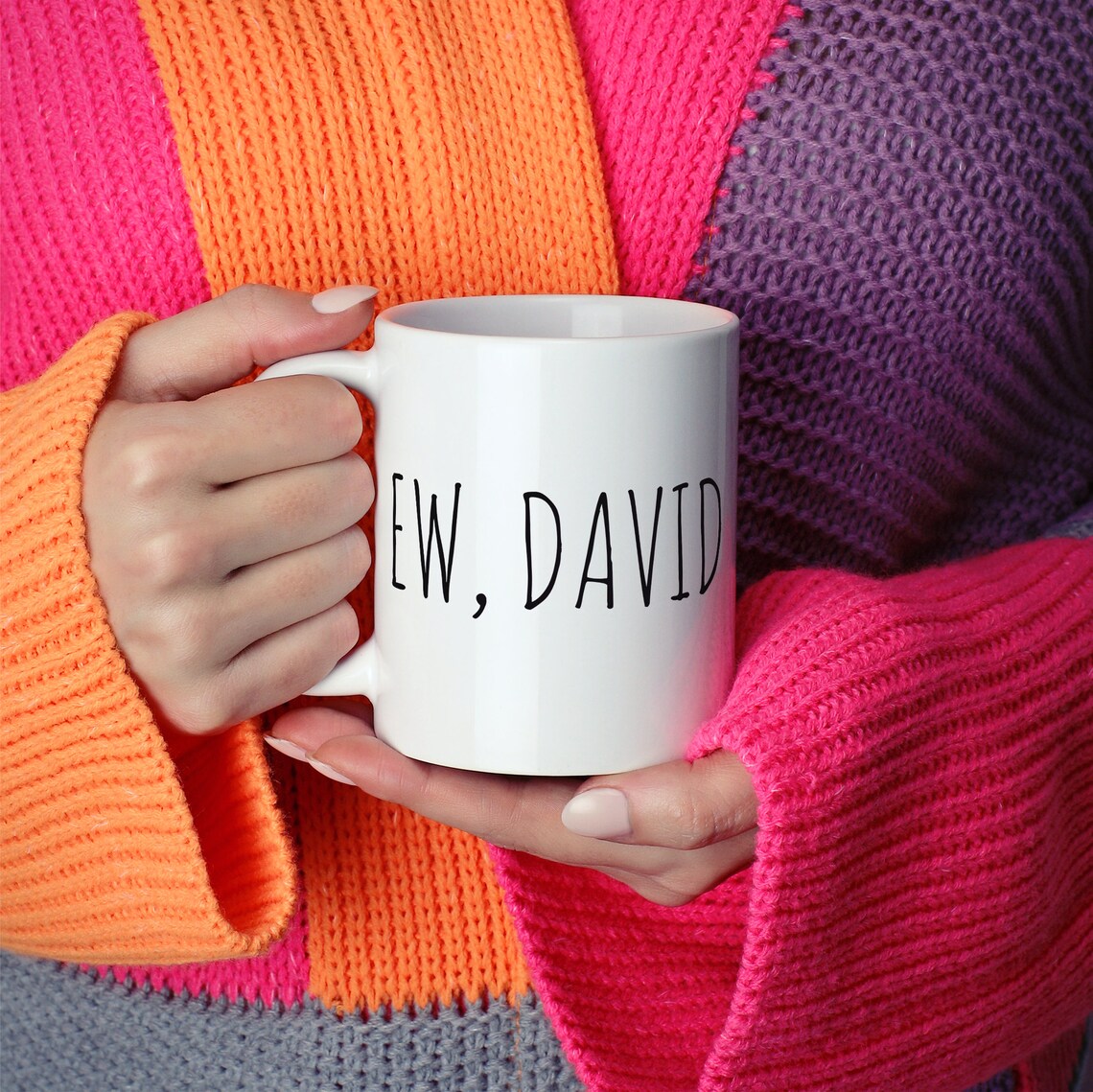 Ew David Coffee Mug Funny David Rose Cups Funny Coffee - Etsy
