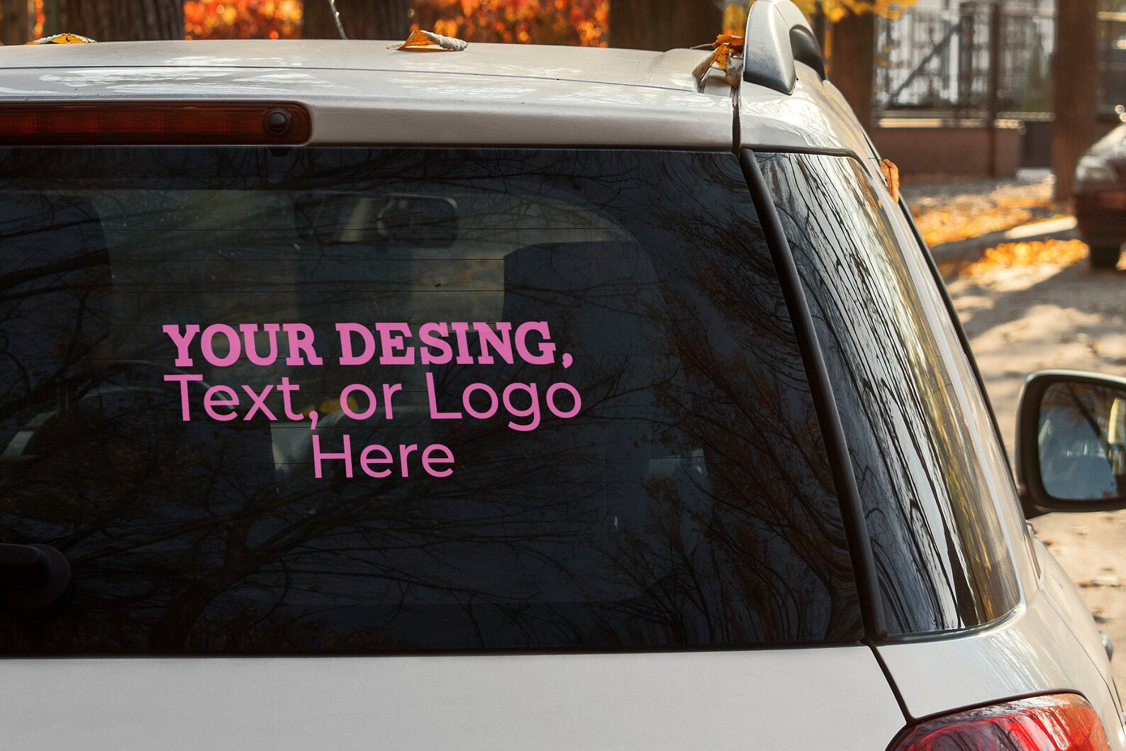 Custom Car Window Decal Vinyl Car Decal Make Your Own - Etsy