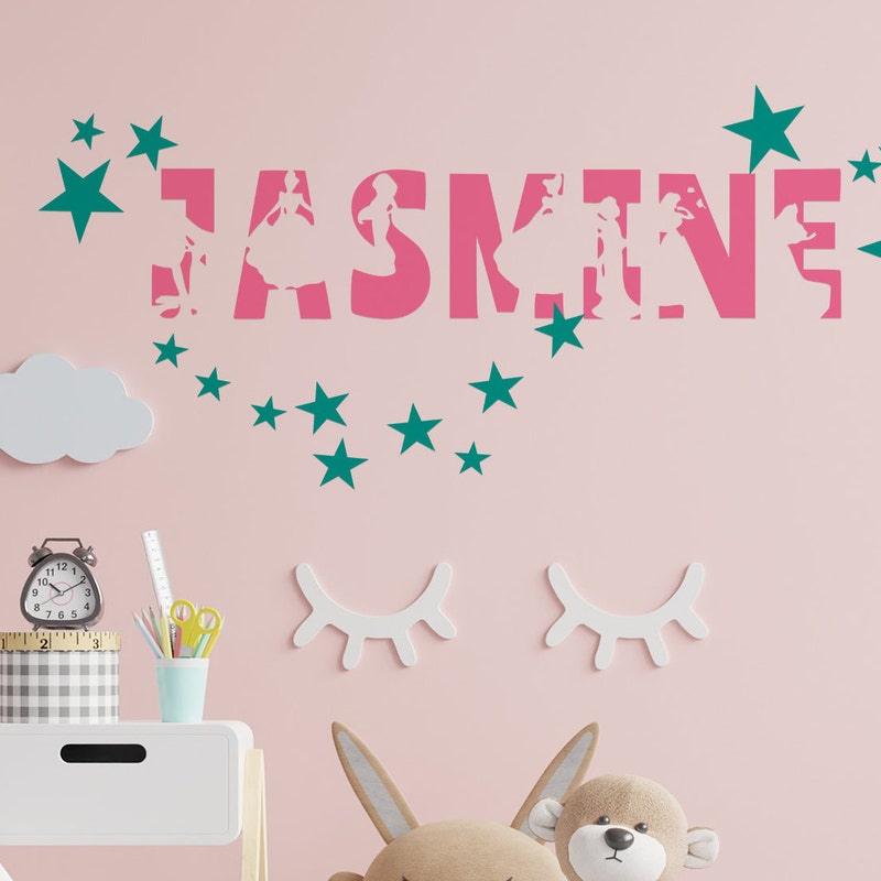 Name Wall Decal - Etsy