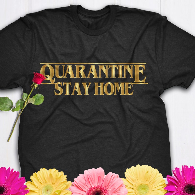 Quarantine Stay Home T-shirt: Social Distancing Expert Tee - Etsy