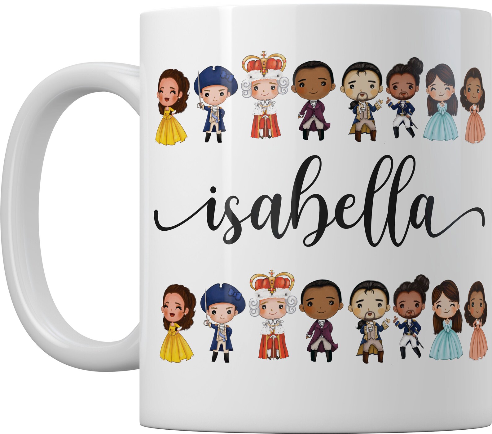 Custom Name Hamilton Mug - Etsy