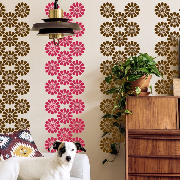 Daisy Wall Decals - Etsy