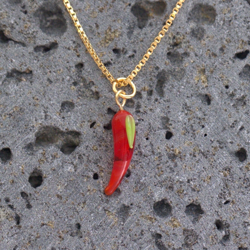 Food Necklace - Etsy