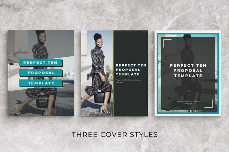 Perfect Ten Canva Ebook Template With Cover Table of | Etsy