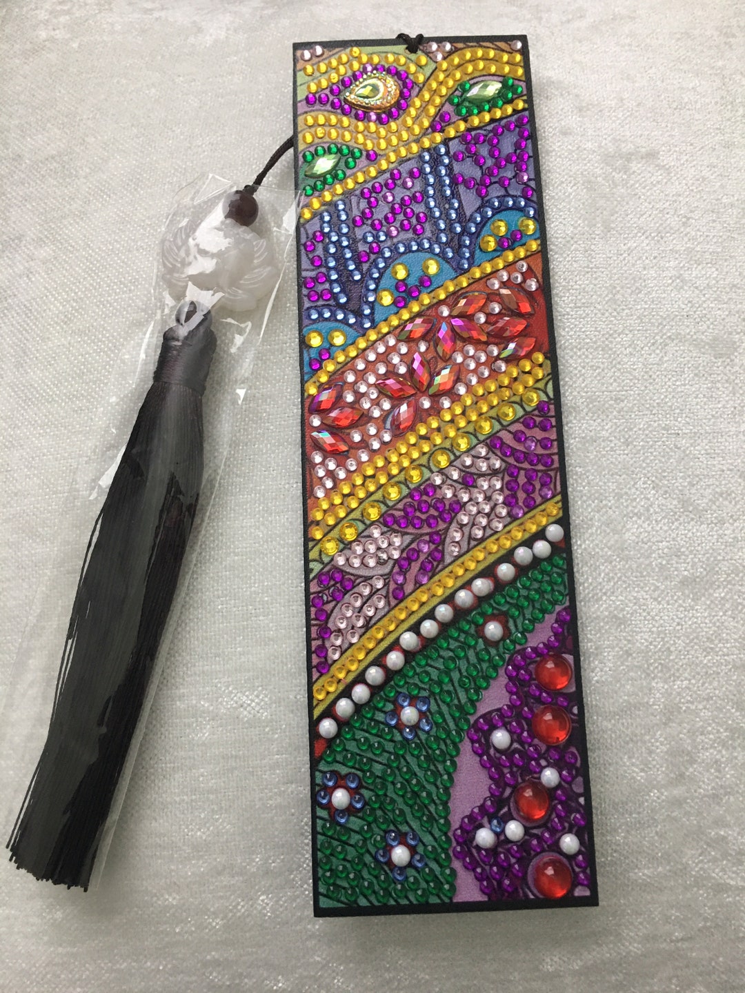 Diamond Art Bookmark - Etsy