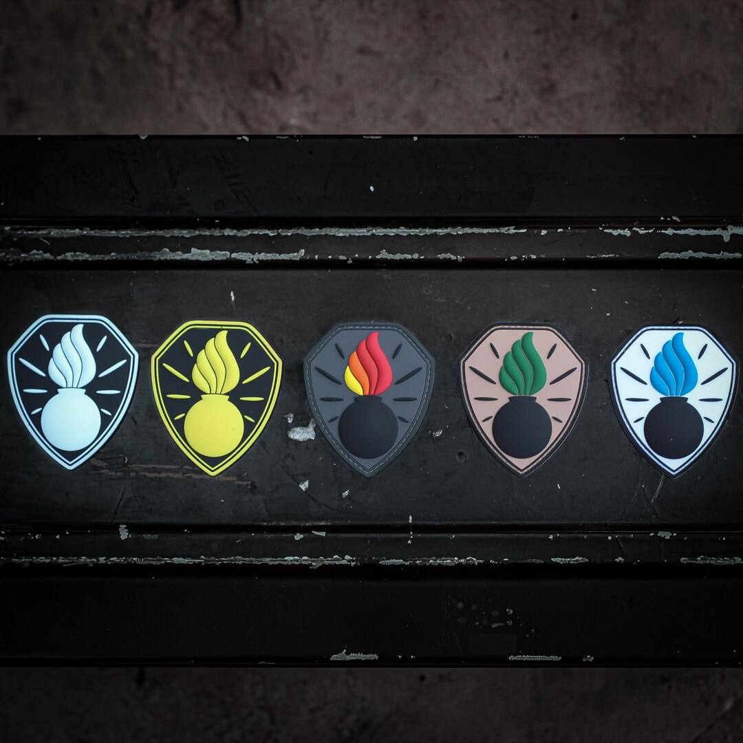 Pisspot PVC Patch the Order of the Shell and Flame - Etsy