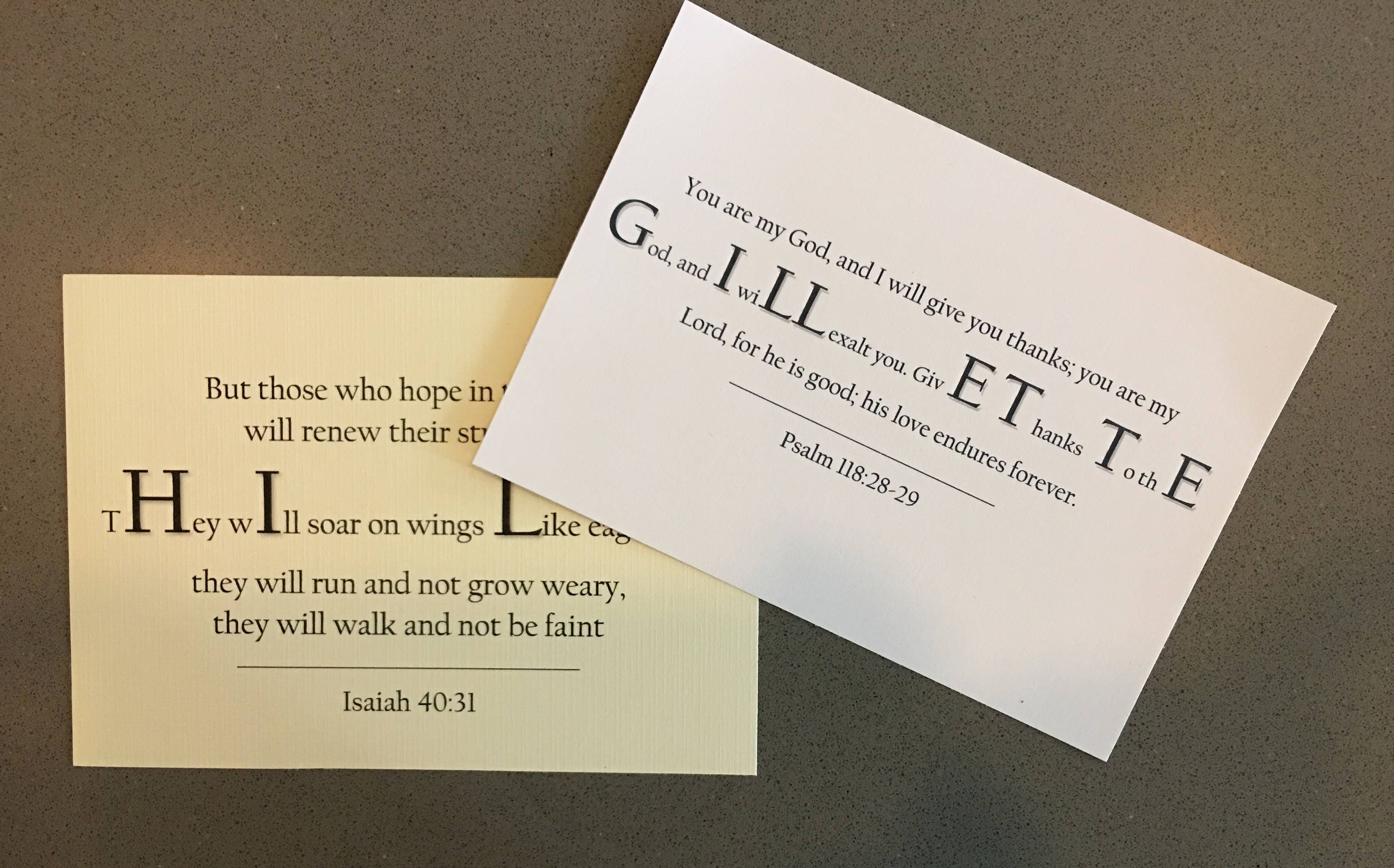 Personalized Scripture Verses Signs, Unique Gift, Frame Insert ...