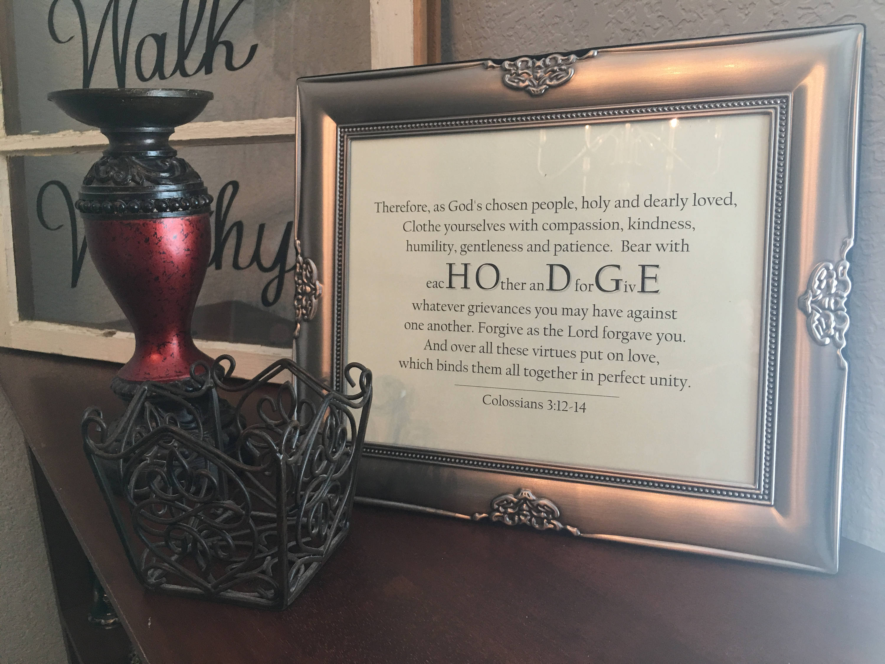 Personalized Scripture Verses Family Name Weddings | Etsy