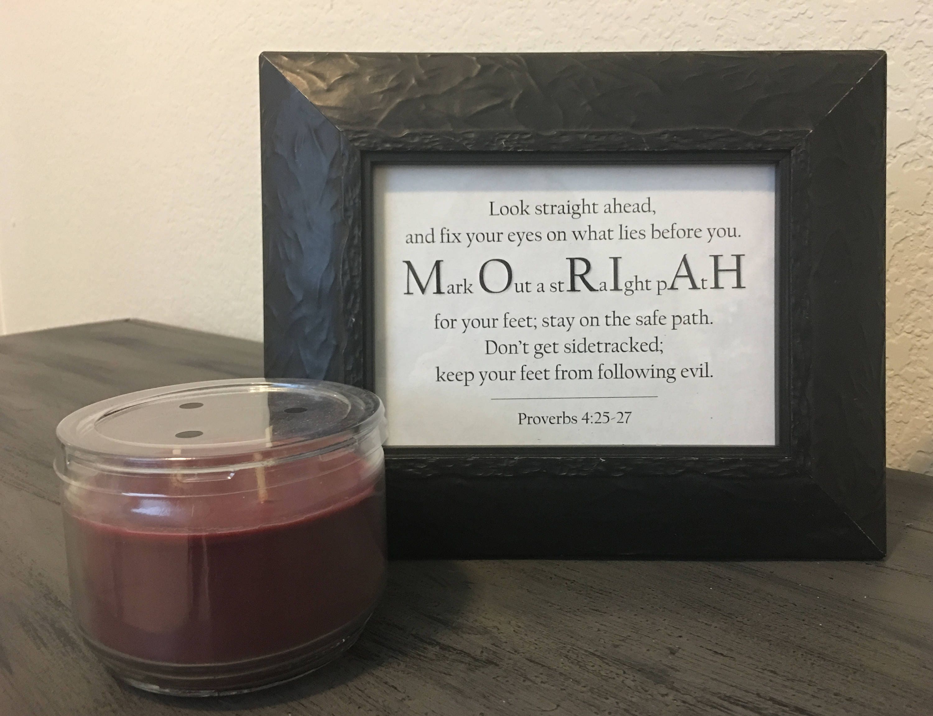 Personalized Scripture Verses Signs, Unique Gift, Frame Insert ...