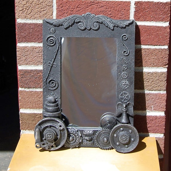 Steampunk Mirror - Etsy