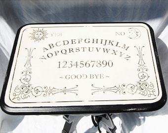 Custom Spirit Board Ouija Side End Table Halloween Goth Decor Gift Idea ...