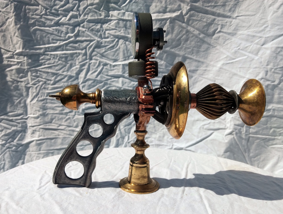 Retro-futuristic Steampunk Ray Gun Costume Prop/larp - Etsy