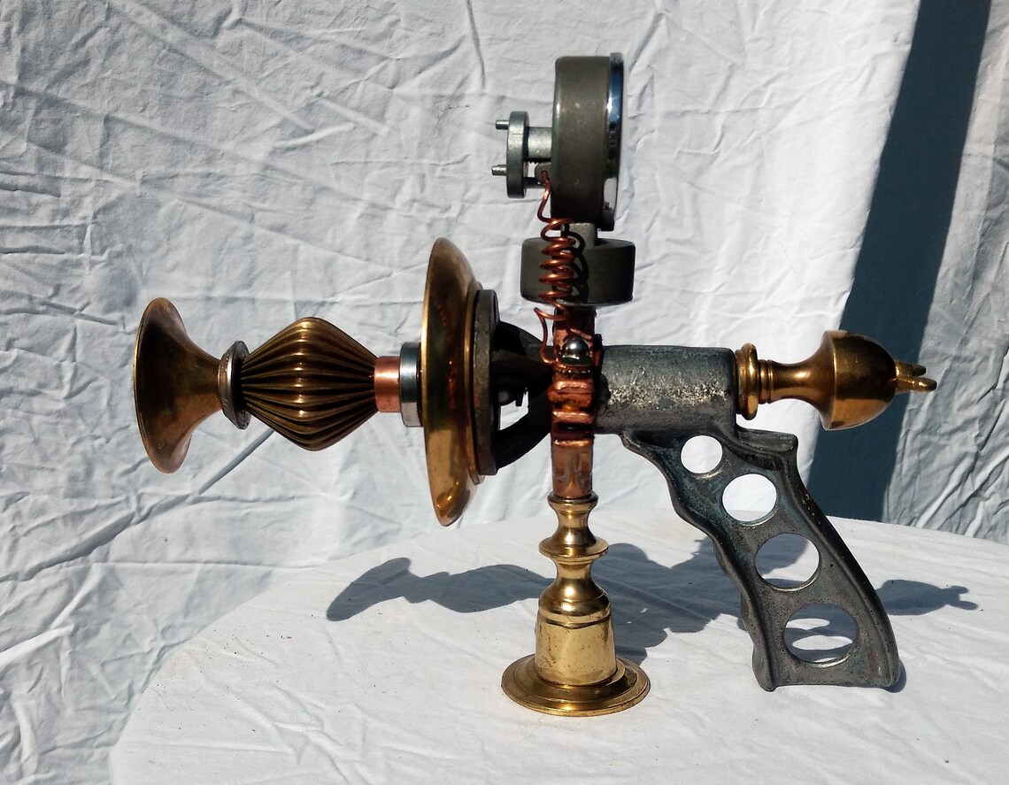 Retro-futuristic Steampunk Ray Gun Costume Prop/larp - Etsy