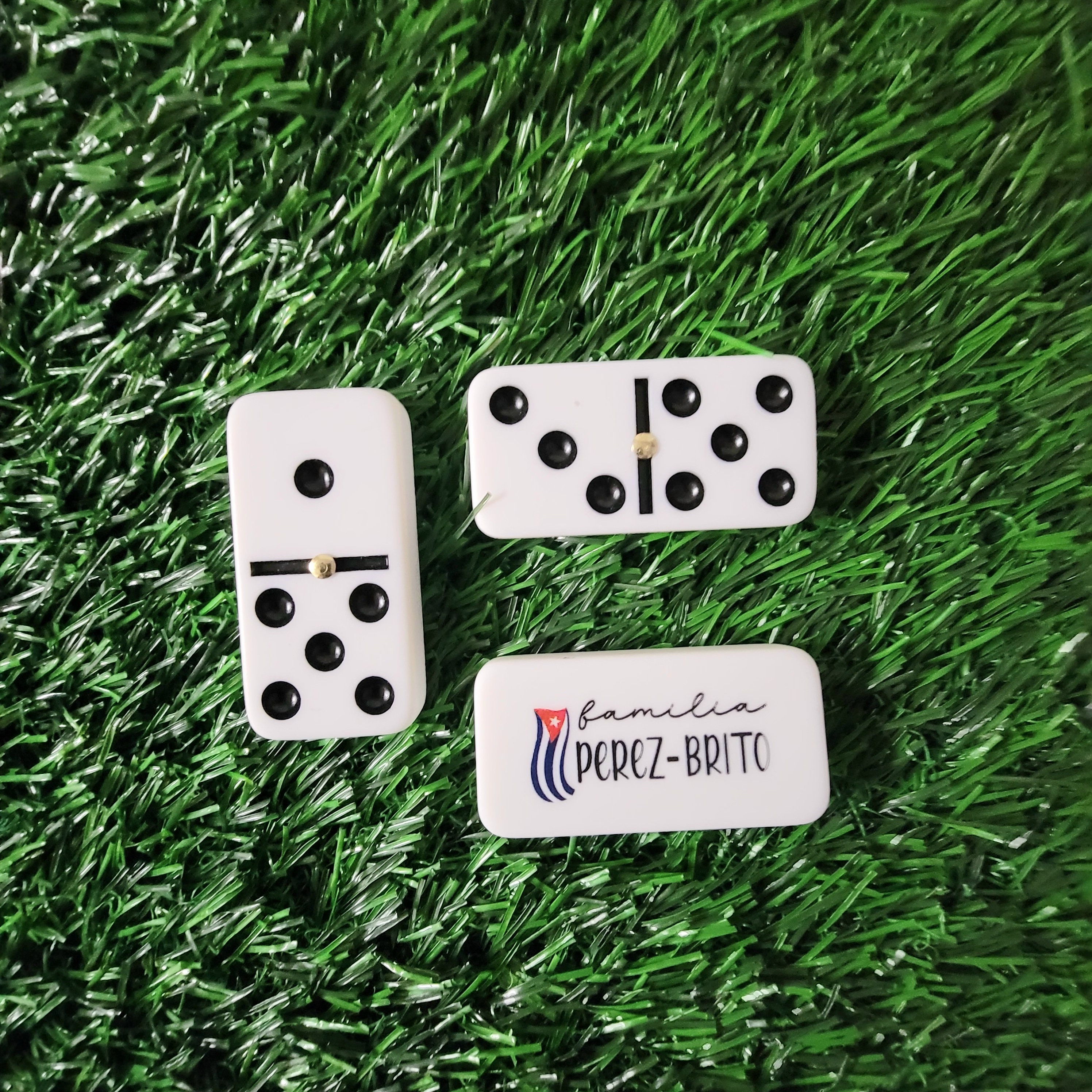 Personalized Dominoes Set: Full Color Print, Custom Wooden Box - Etsy