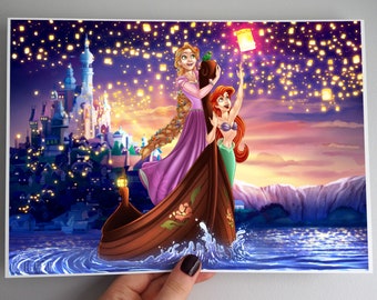 Disney Villain Crossover Prints - Etsy