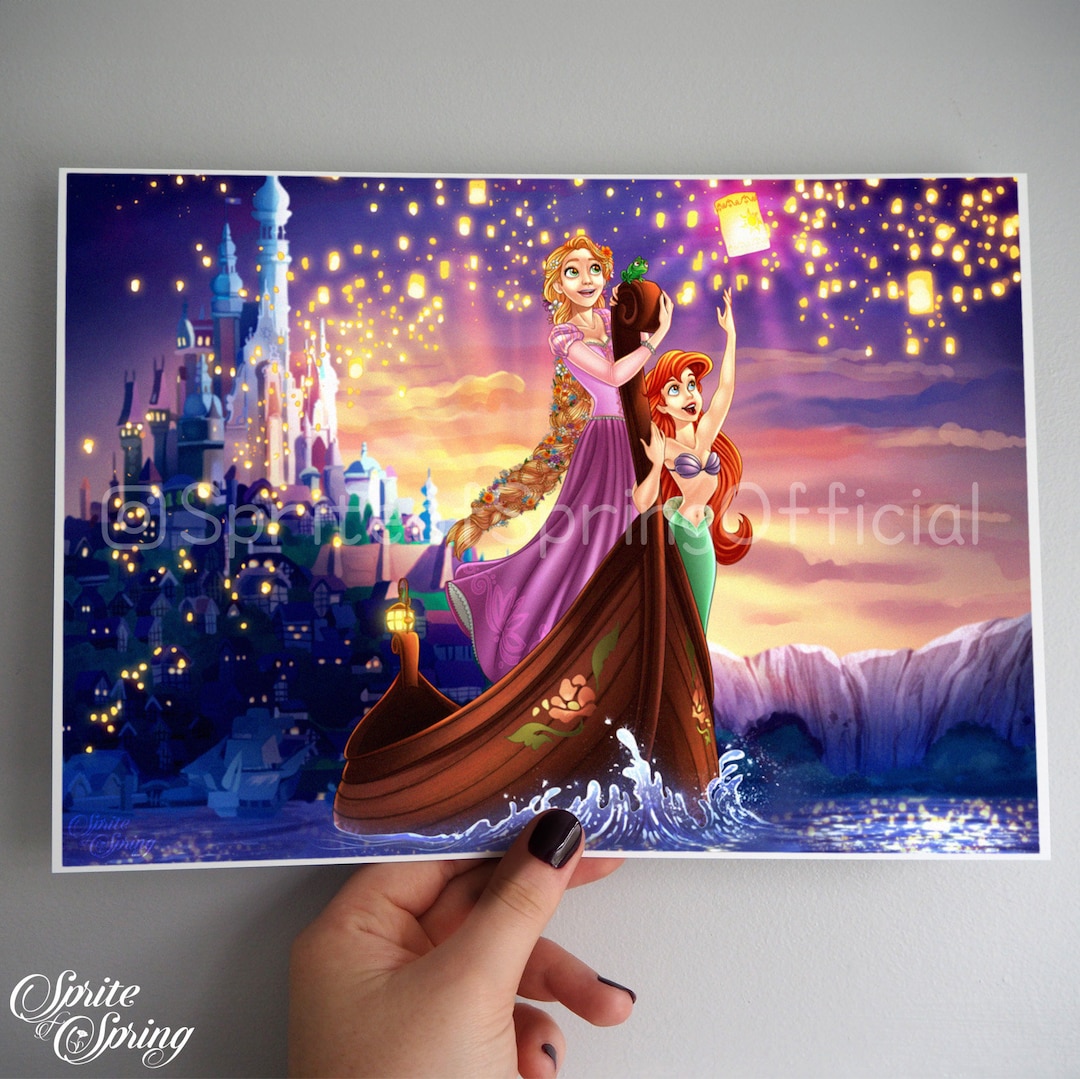 Disney Crossover Prints - Etsy