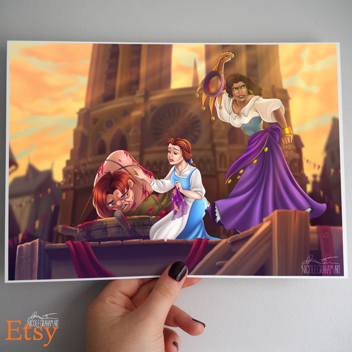 Disney Crossover Prints - Etsy