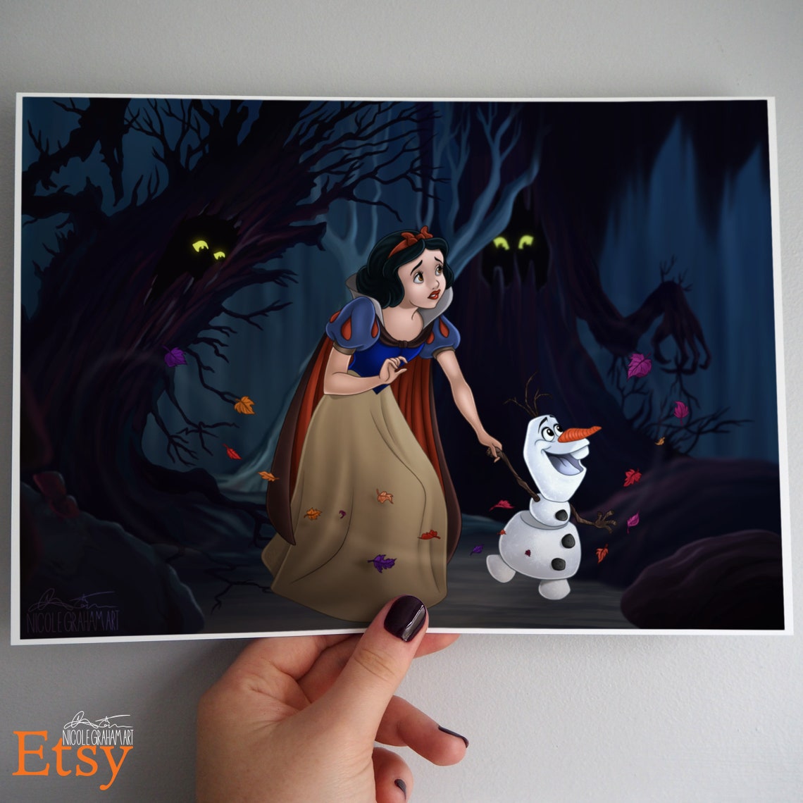 Disney Crossover Prints - Etsy