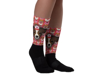 Decorated socks | Etsy