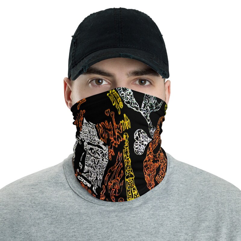 Jesus Face Mask - Etsy