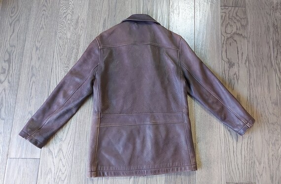 Vintage Roots leather jacket, gorgeous soft worn, bro… - Gem