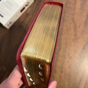 Personalized NLT Personal Size Giant Print Bible Thumb Indexed ...