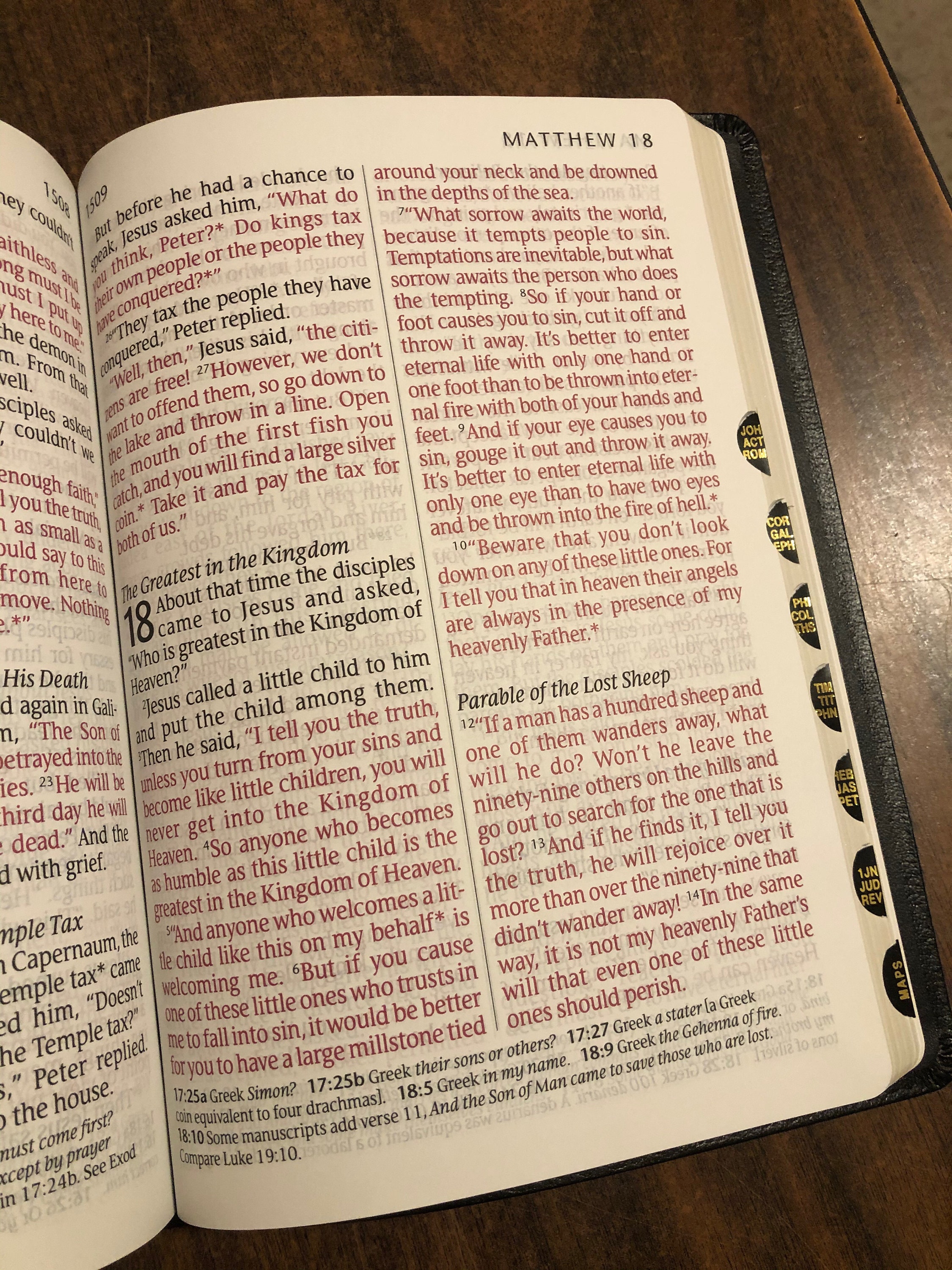 Personalized Nlt Giant Print Bible Indexed Black Bonded Leather
