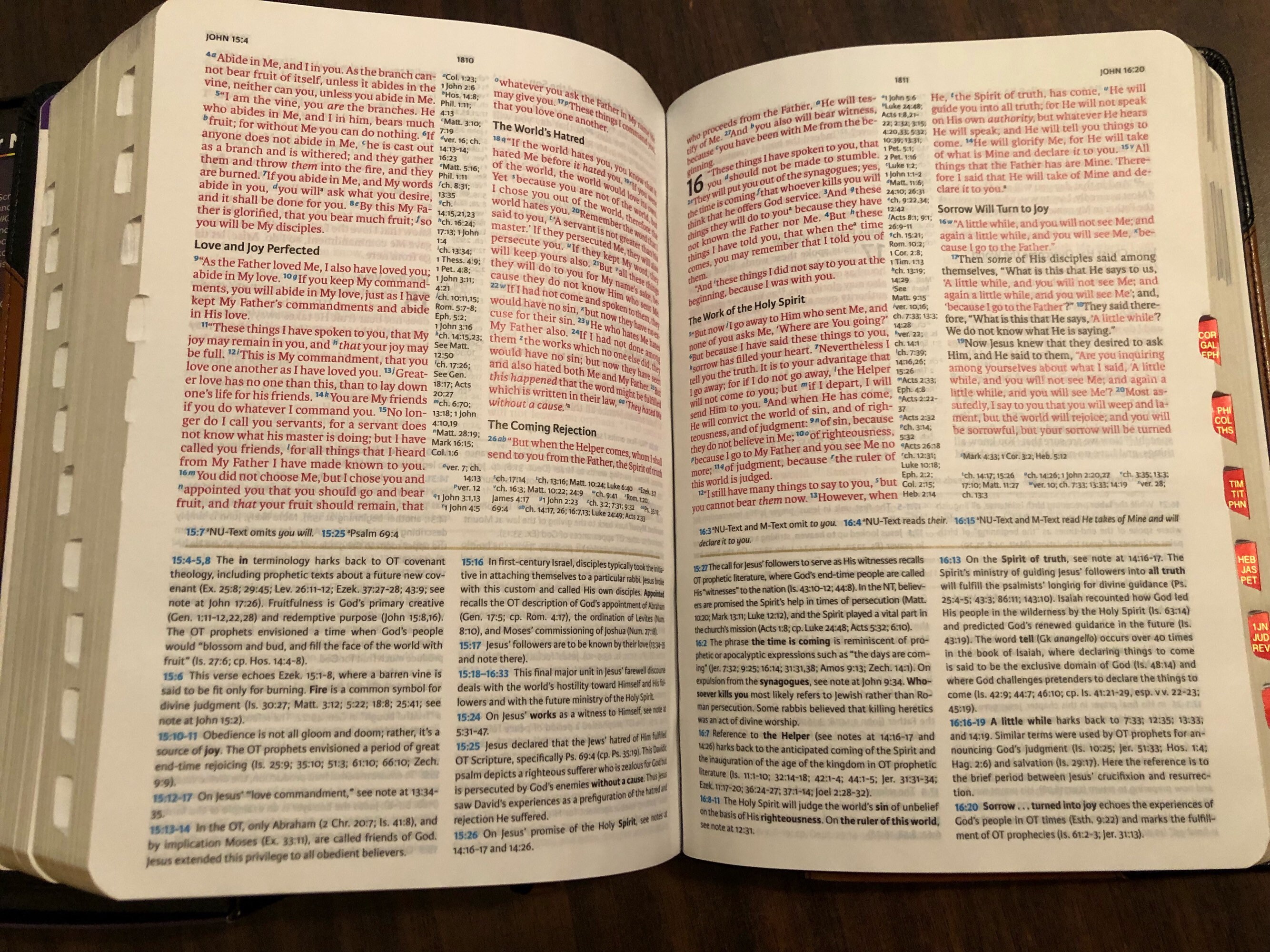 PERSONALIZED NKJV Holman Study Bible Indexed Black Tan personalized-nkjv-holman-study-bible-indexed-black-tan