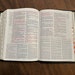 Personalized KJV Study Bible Thumb Indexed, Black Genuine Goatskin ...