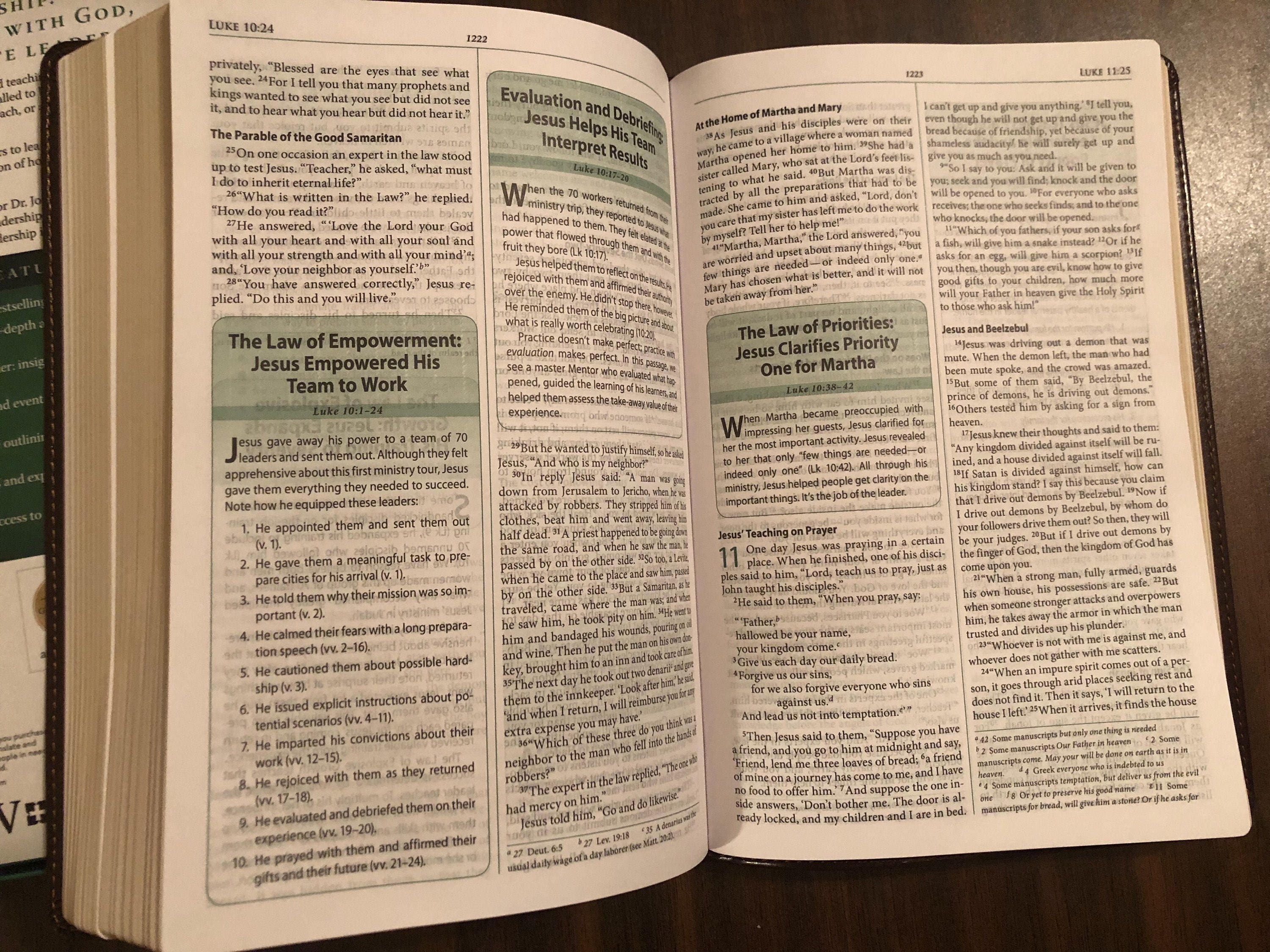 PERSONALIZED ** NIV Maxwell Leadership Study Bible - Auburn / Dark ...