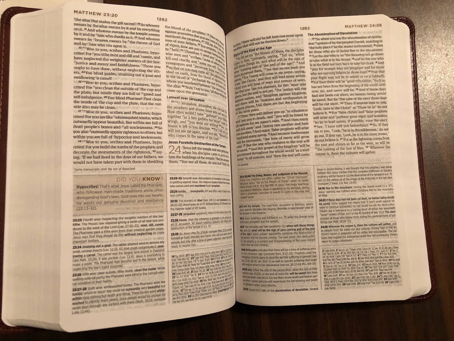 Personalized ESV Student Study Bible - Chestnut Trutone Custom ...