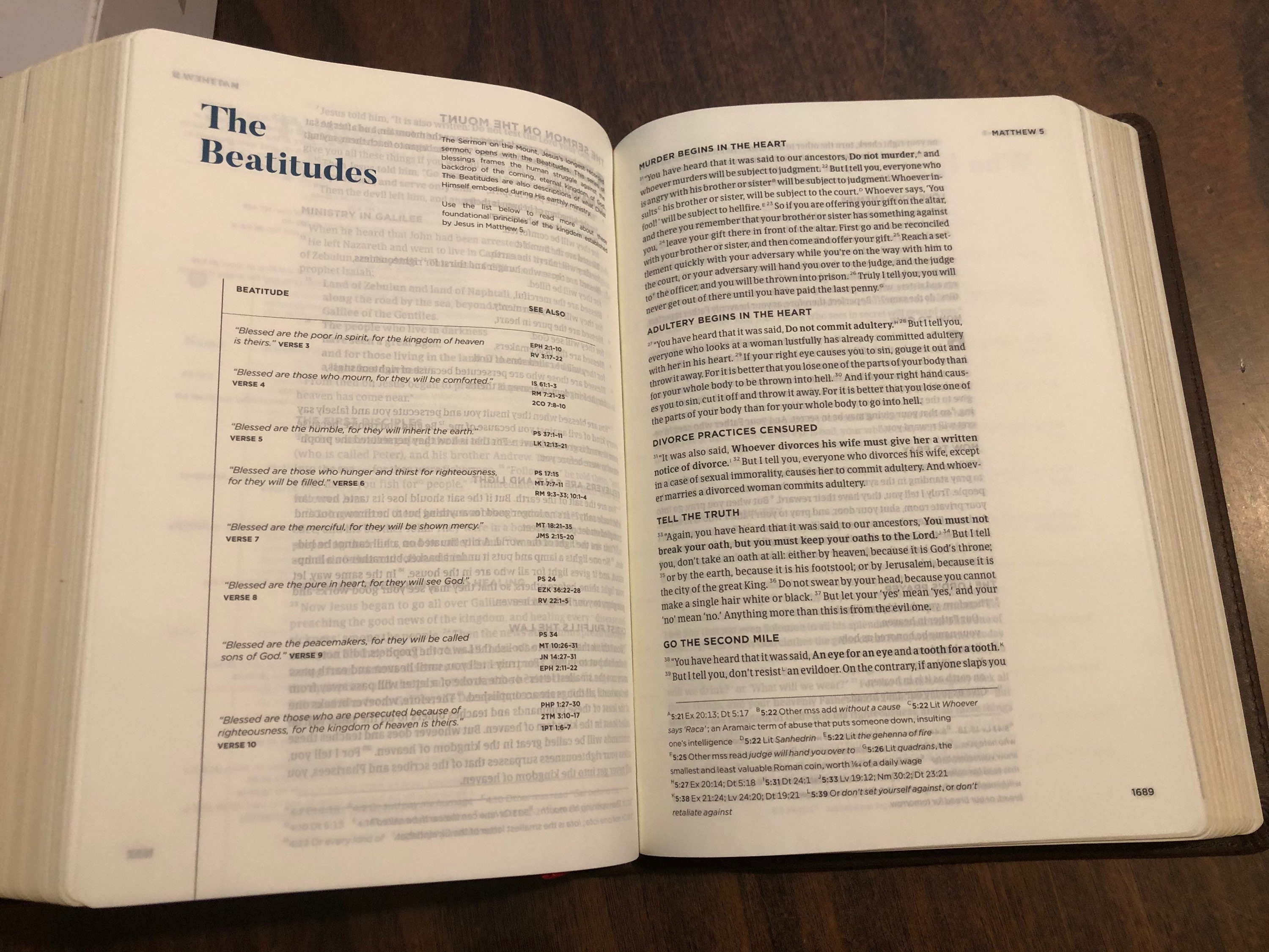 PERSONALIZED CSB He Reads Truth Devotional Bible - Brown Genuine ...