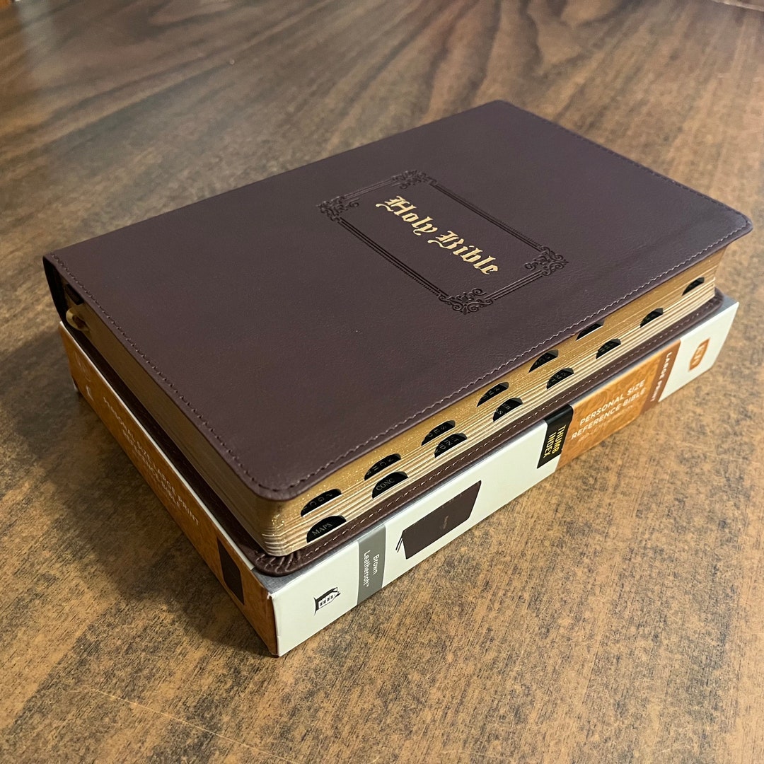 Personalized Bible KJV Large Print Personal Size Reference Bible Thumb ...